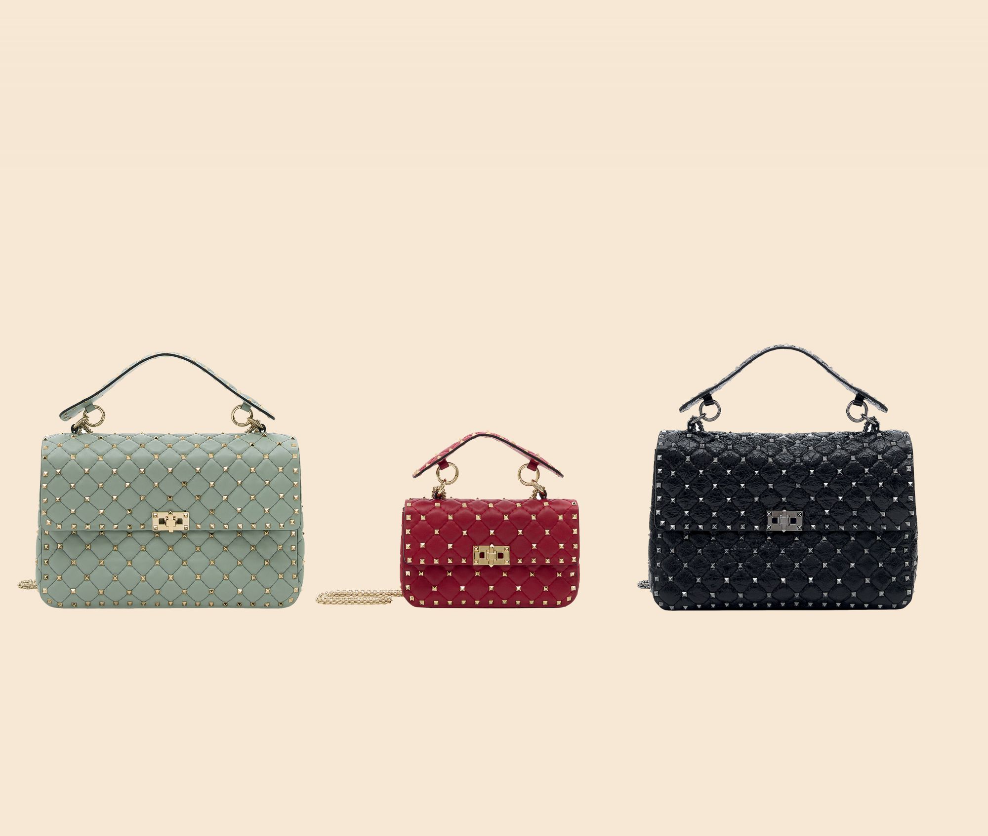 Valentino Rockstud Spike Bag - VO+ Jewels & Luxury Magazine
