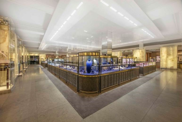 The gem room at Harrods - VO+ Jewels & Luxury Magazine